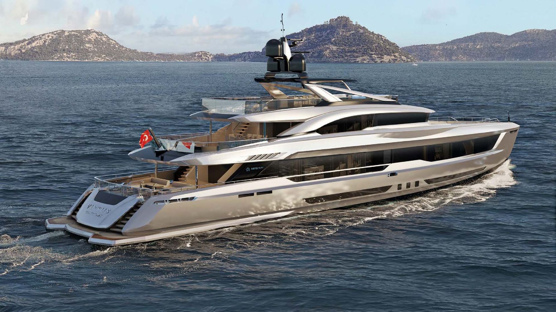 Third 47m Mengi Yay Virtus hull sold